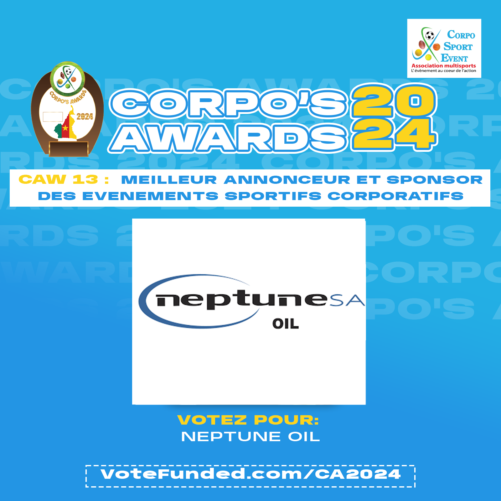 Vote: NEPTUNE OIL - Past Campaigns - VoteFunded.com
